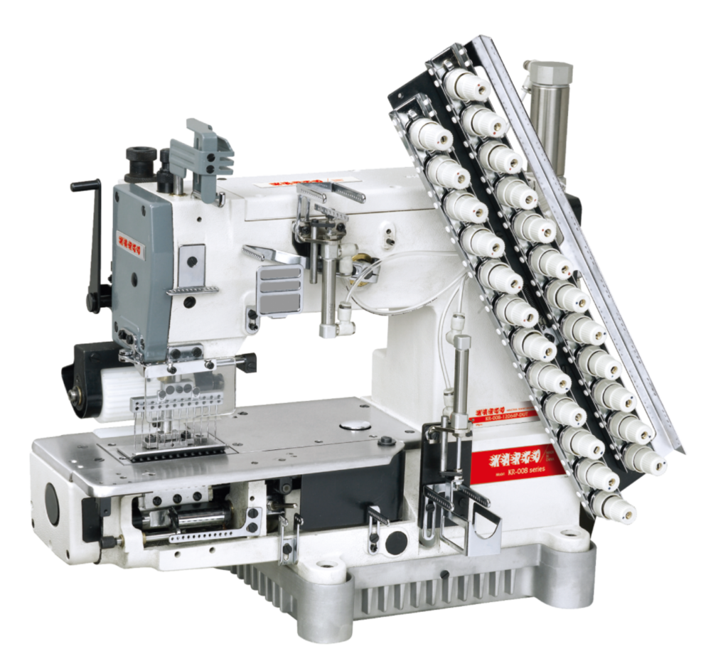 12 needle direct drive multi needle sewing machine with auto trimmer KR ...