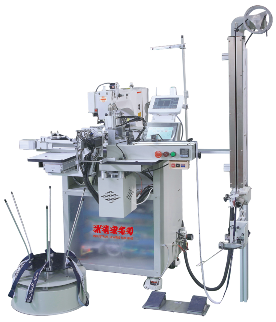 Automatic elastic band cutting and joining machine KR-200E - Kargo ...