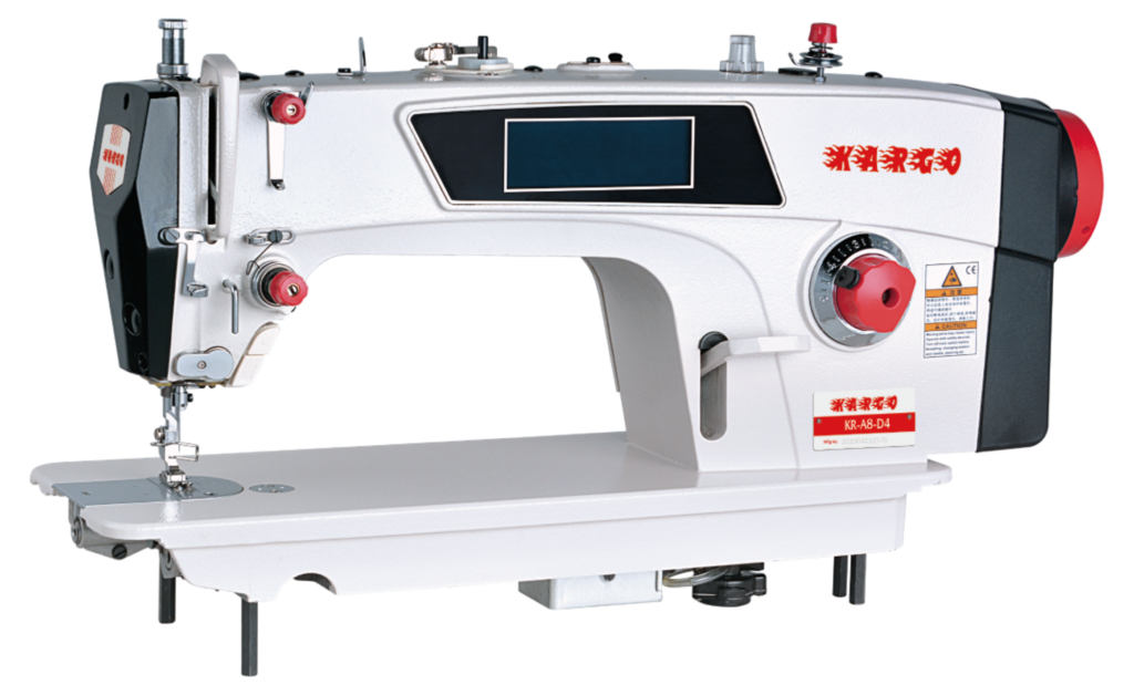 High speed 5 automatic computerized lockstitch sewign machine with ...